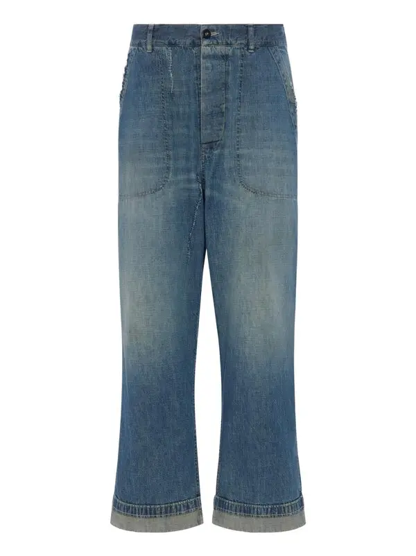 MAISON MARGIELA Wide-leg Jeans - Blue