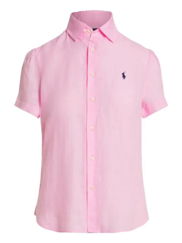Polo Ralph Lauren Embroidered Logo Shirt - Pink