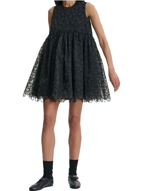 Cecilie Bahnsen Charlotta Dress - Black