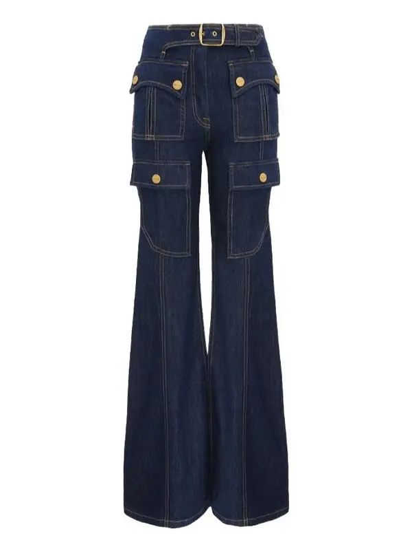 Zimmermann Luna Flared Jeans - Black