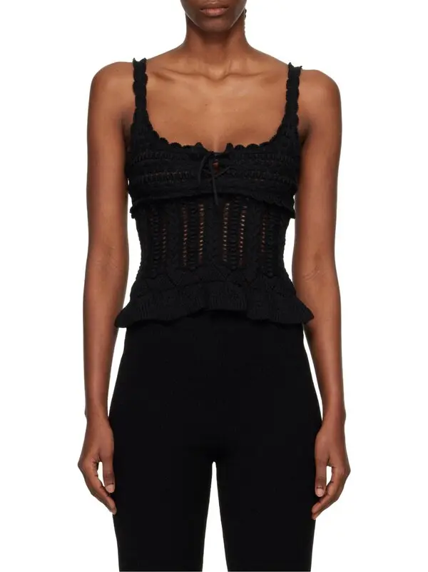 Isabel Marant Étoile Neves Knit Tank Top - Black