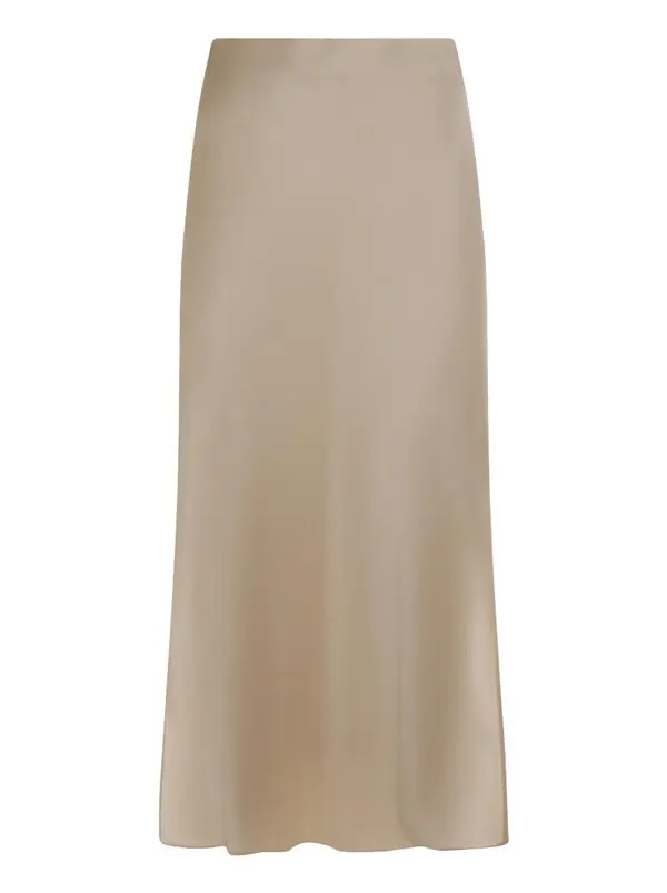 Brunello Cucinelli Maxi Skirt With Side Slits - No