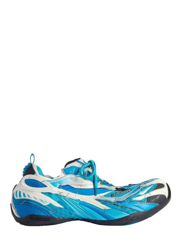 Balenciaga Soleless Sneakers - Blue/white/silver