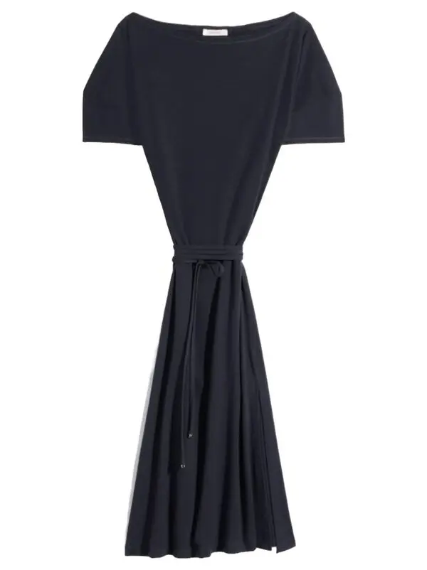 LEMAIRE Off-shoulder Short Sleeve Dress - Urchin