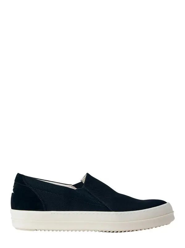Rick Owens Temple Penta Boat Sneakers - Black