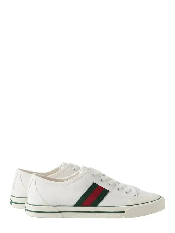 Gucci Tennis 1977 Lace-up Sneakers - White