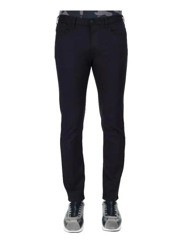 Emporio Armani Logo Jeans - Black