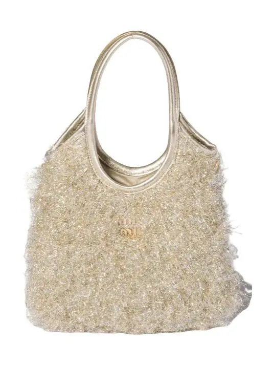 Miu Miu Ivy Mini Handbag - Pyrite