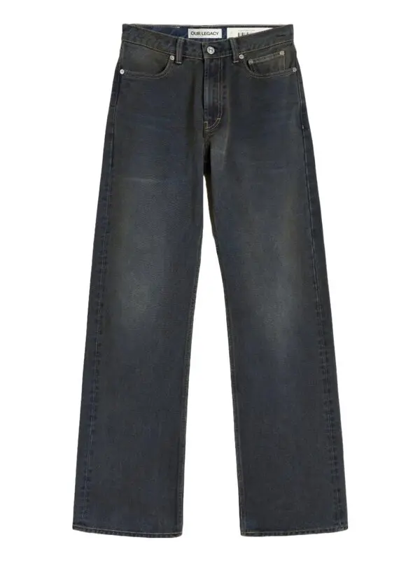 Our Legacy Wata Cut Jeans - Black