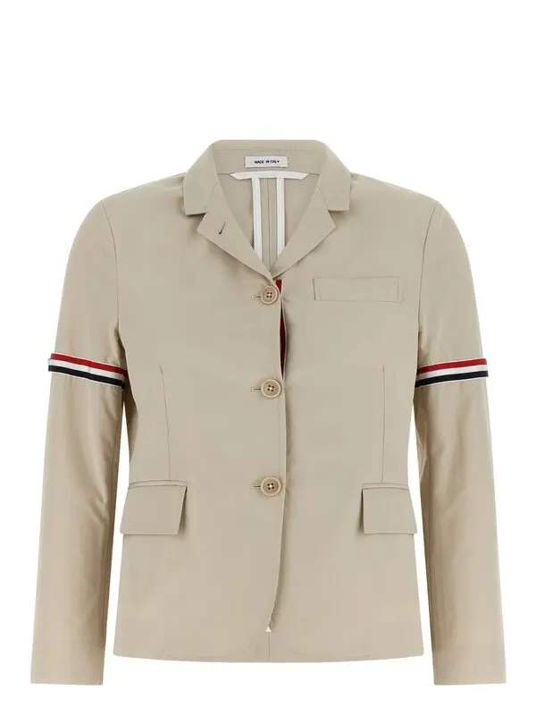 Thom Browne Classic Sport Relaxed Blazer - Nude