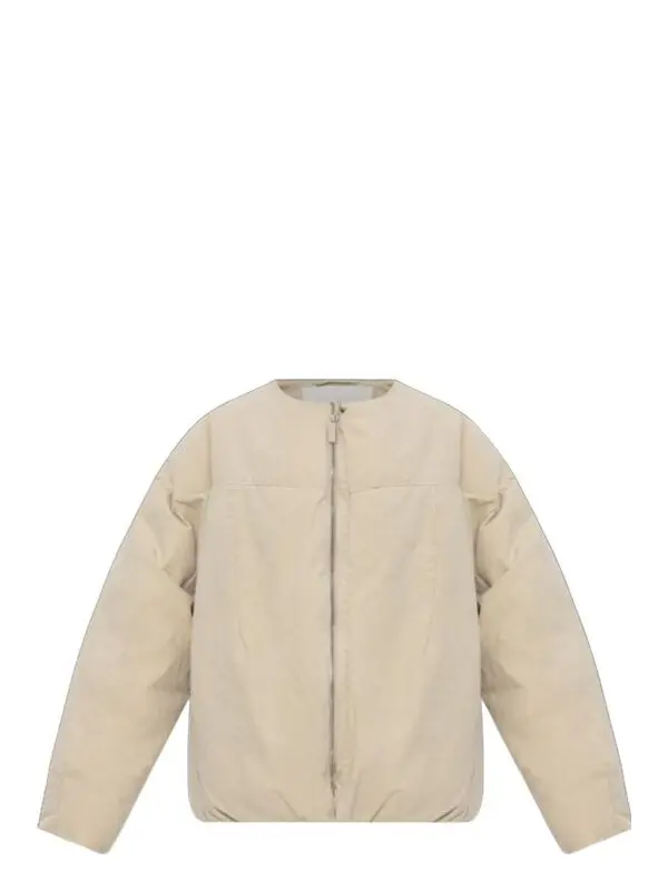 ENTIRE STUDIOS Padded Zip-front Jacket - Nude