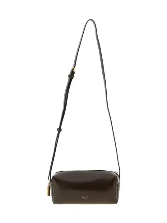 Khaite Kye Logo Printed Mini Crossbody Bag - Black