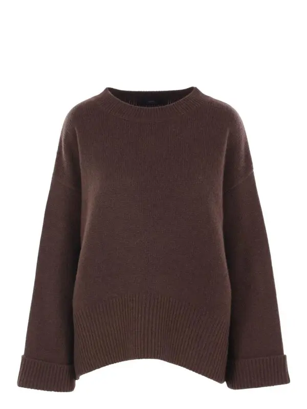 Arch4 Ribbed Cashmere Long Sleeve Knitwear - No