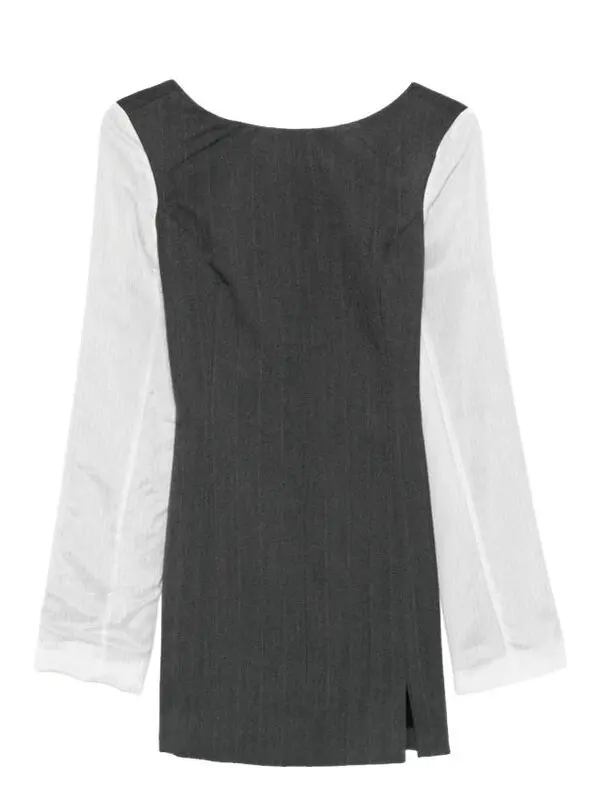 Our Legacy Firm Embroidered Mini Dress - No