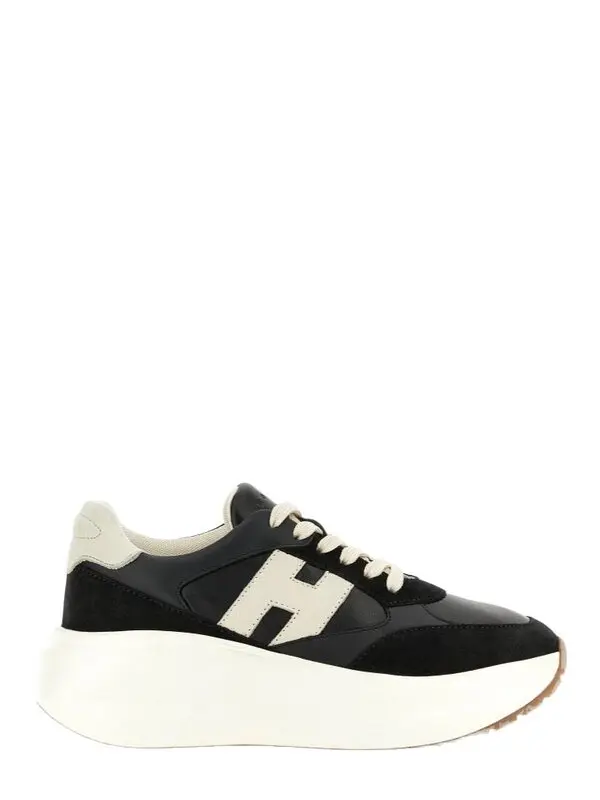 Hogan Maxi I Active Lace-up Sneakers - Black