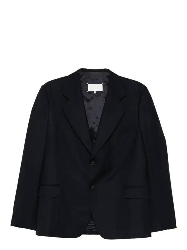 MAISON MARGIELA Single-breasted Blazer - Black