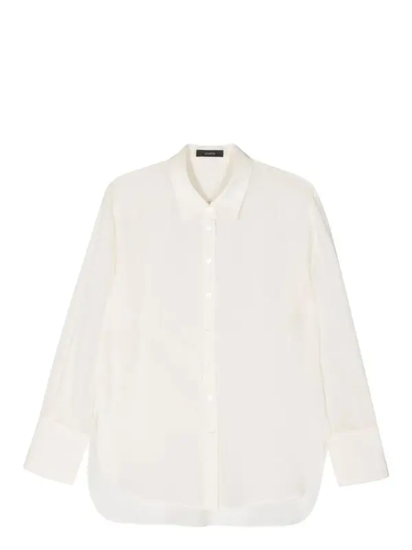 JOSEPH Joe Crepe-de-chine Shirt - White