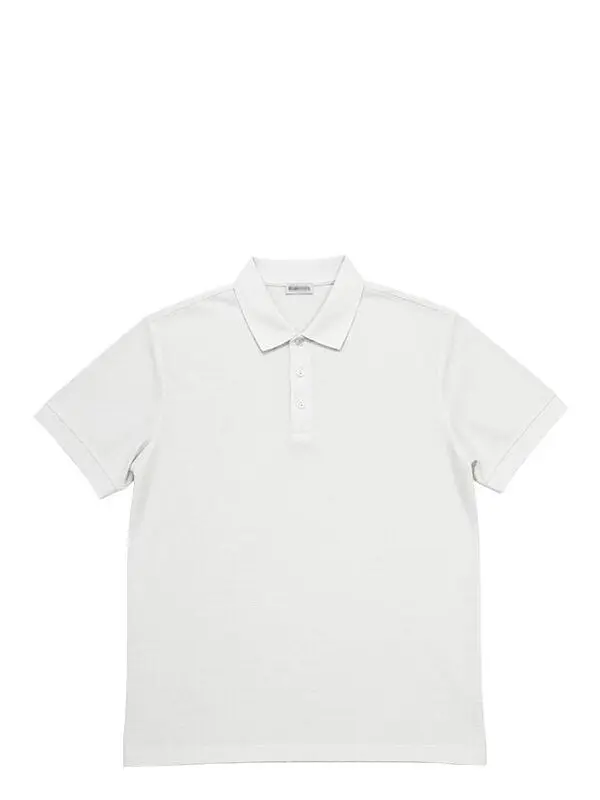 Burberry Short-sleeve Polo Shirt - White