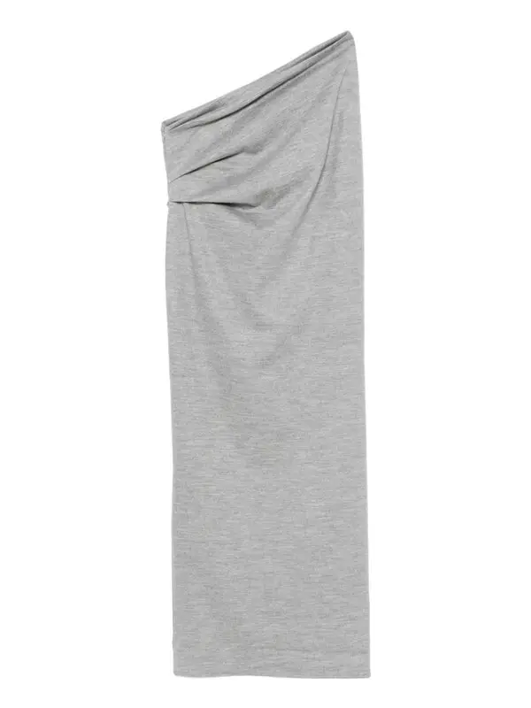 ENTIRE STUDIOS Asymmetrical Long Skirt - Taupe