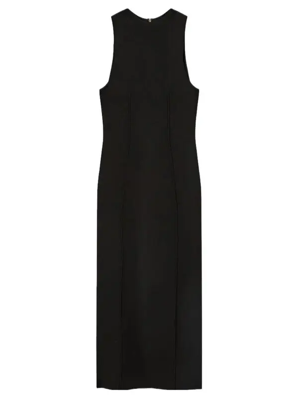 JOSEPH Mille Compact Milano Sleeveless Dress - Black