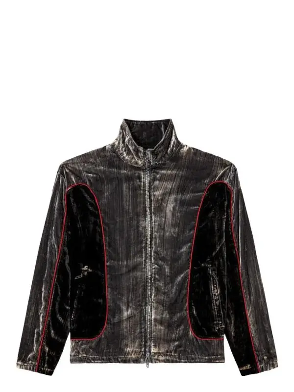 DIESEL® J-hay Track Jacket - Black/red