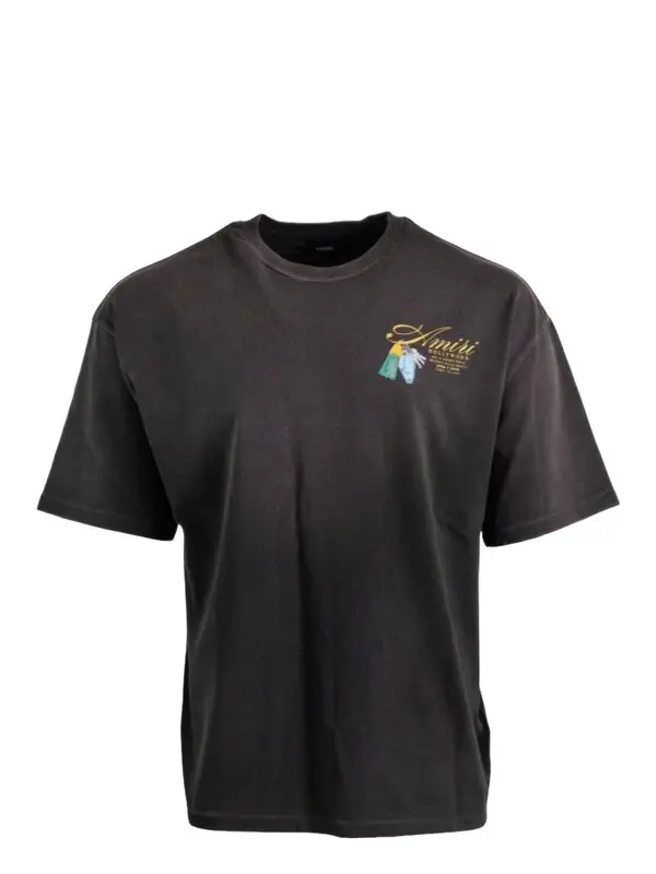 Amiri T Shirts And Polos - Black