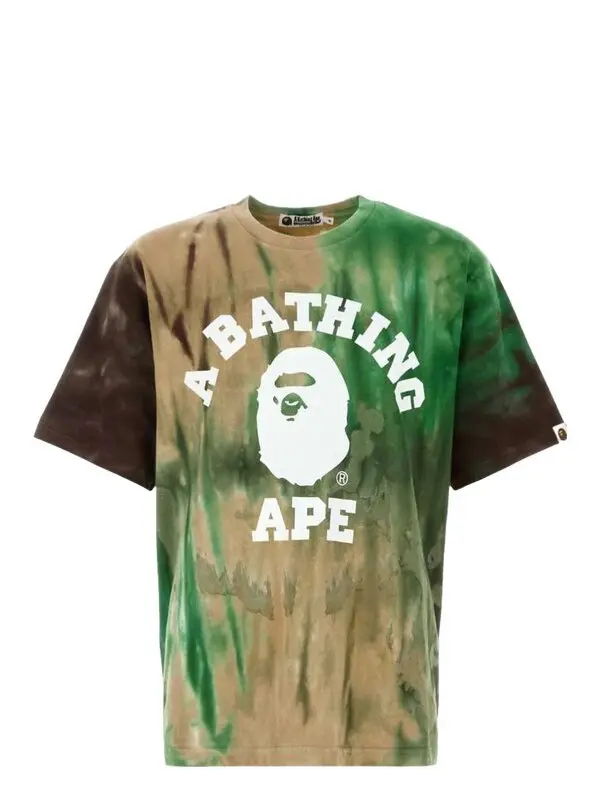 A BATHING APE Ice Dye Relaxed T-shirt - Green