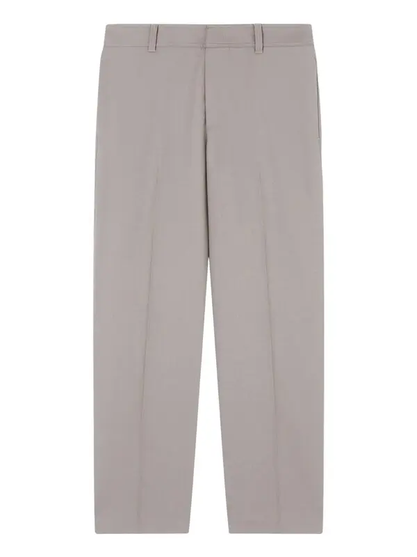 Emporio Armani Tailored Pants With Belt Loops - Gray-brown