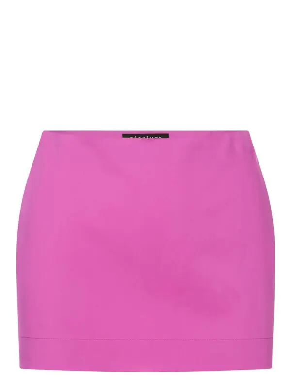 GIANLUCA CAPANNOLO Zip-fastening Mini Skirt - Pink