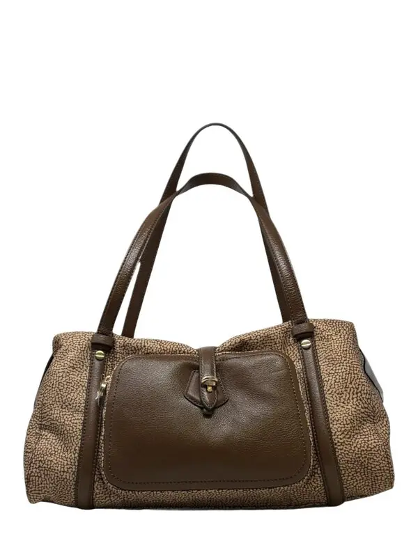 Borbonese Printed Shoulder Bag - Green