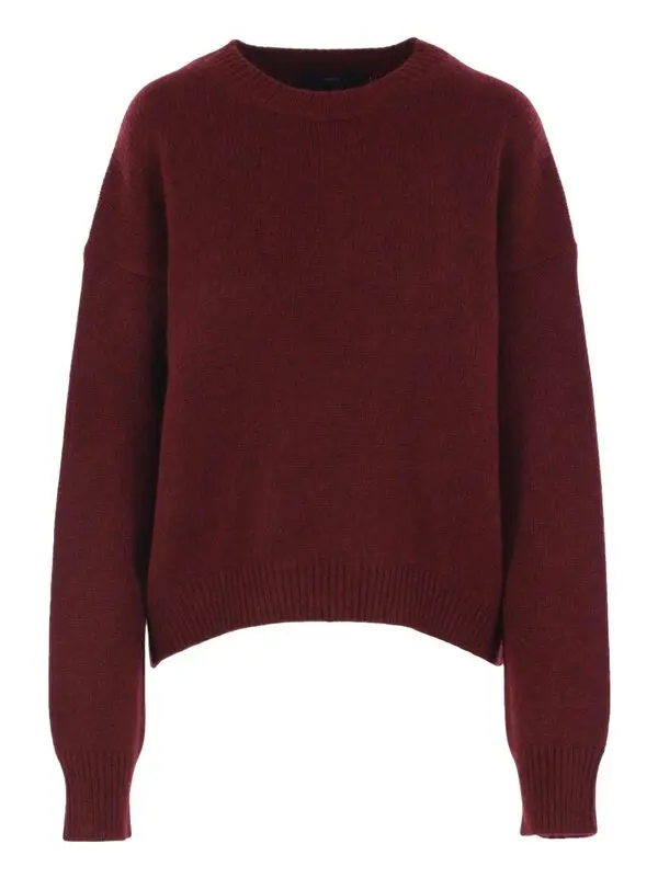 Arch4 Ribbed Crew Neck Knitwear - Brown