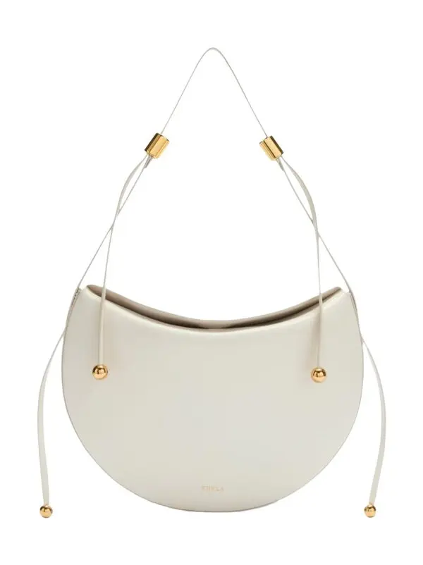 Furla Moonstone Medium Shoulder Bag - White