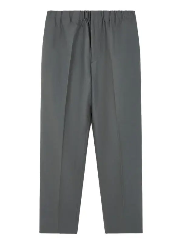 JIL SANDER Elasticated Waist Trousers - Gray