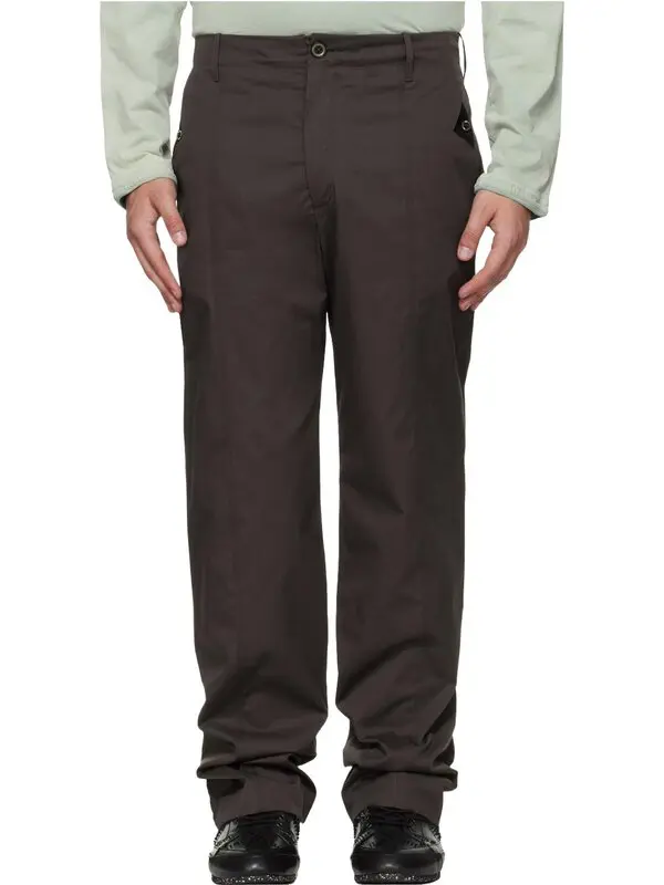 KIKO KOSTADINOV Slim-fit Straight Leg Pants With Belt Loops - Black