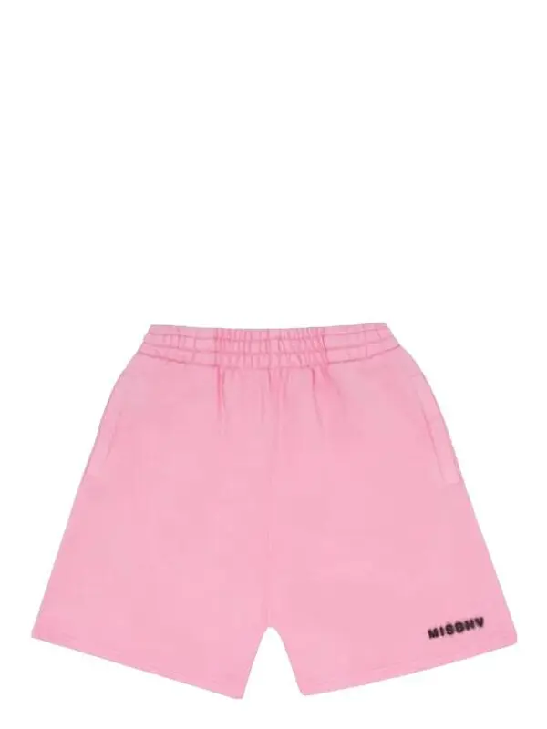 MISBHV Community Logo-print Running Shorts - Pink