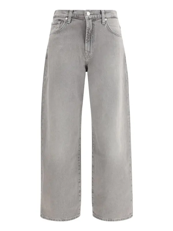 7 For All Mankind Bonnie Baggy Jeans - Gray