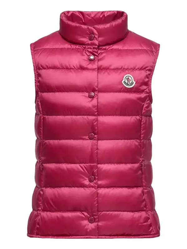 Moncler Liane Packable Down Vest - Raspberry Powder