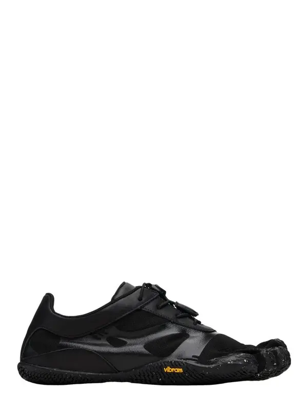 Vibram Fivefingers Lace-up Sneakers With Separate Toe Design - Black