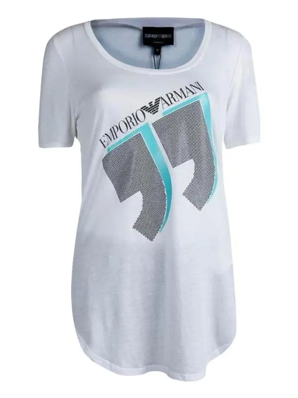 Emporio Armani Logo Detail T-shirt - Gray