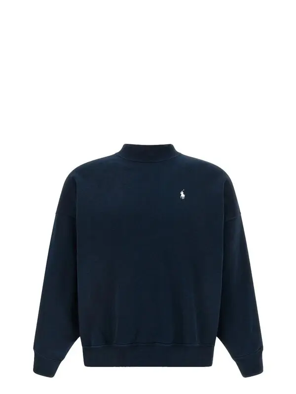 Polo Ralph Lauren Oversized Logo Sweatshirt - Blue