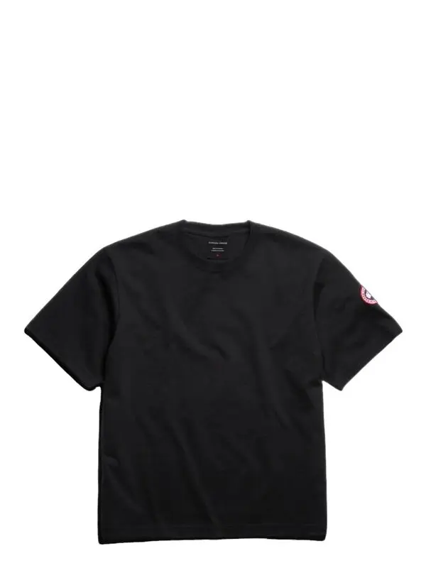 Canada Goose Logo Patch T-shirt - Black