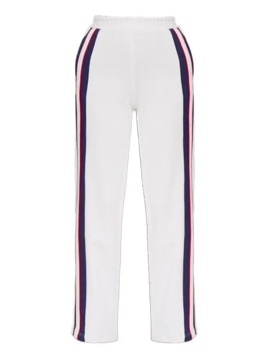 The Upside Striped Track Pants - White