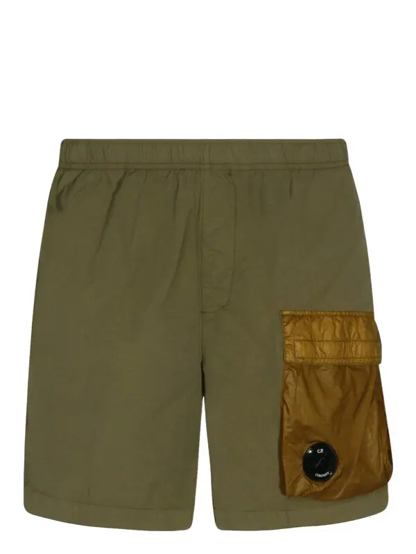 C.P. COMPANY Lens Pocket Swim Shorts - Green