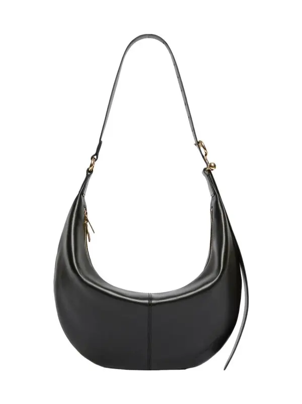 Sportmax Zippered Shoulder Bag - Black