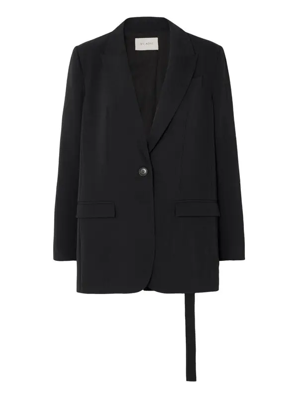 ST. AGNI Long Sleeve Blazer - Black