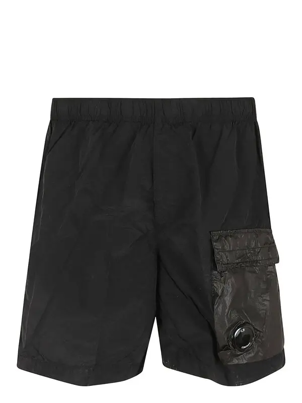 C.P. COMPANY Lens Pocket Swim Shorts - Black