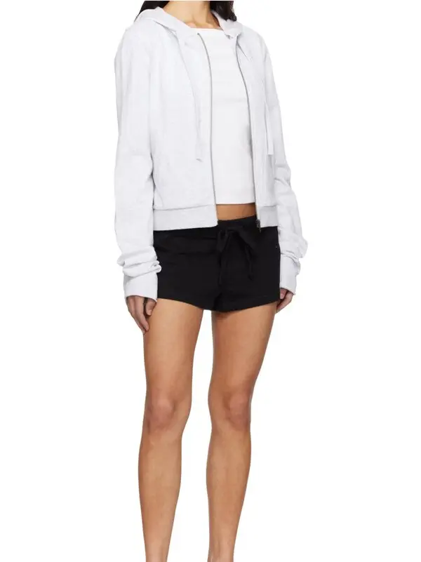 ENTIRE STUDIOS Lightweight Micro Shorts - Black