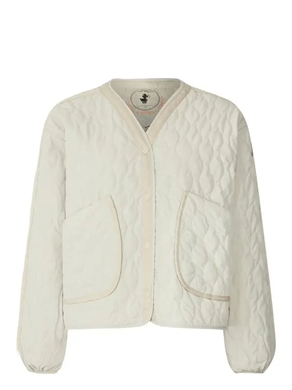 SAVE THE DUCK Quilted Jacket - Rain Beige