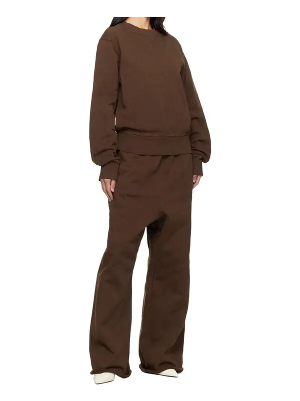 ENTIRE STUDIOS Crew Neck Sweatshirt - Brown