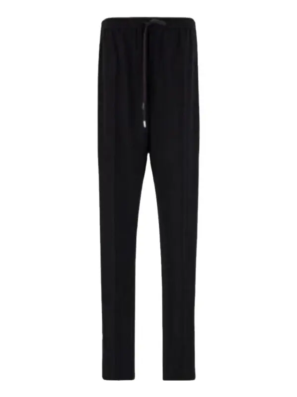 Sportmax Drawstring Sweatpants - Black